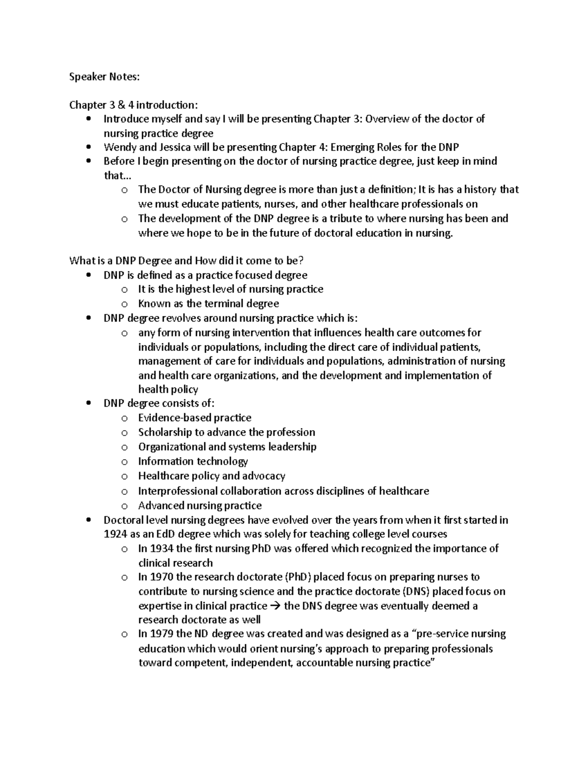 Chapter 3 and 4 - Speaker Notes: Chapter 3 & 4 introduction: Introduce ...