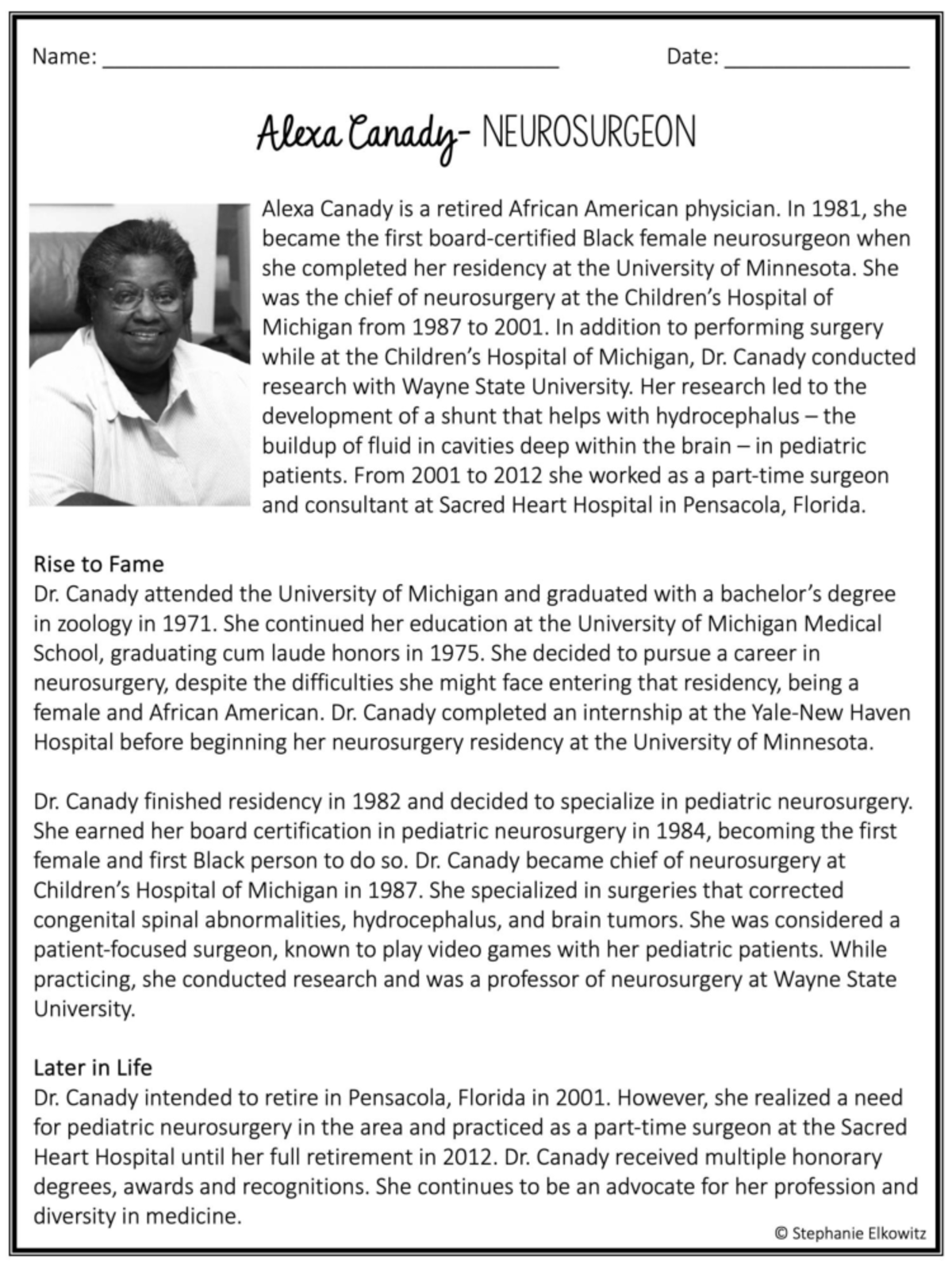 Copy of Kami Export - Alexa Canady - 4084 - Studocu