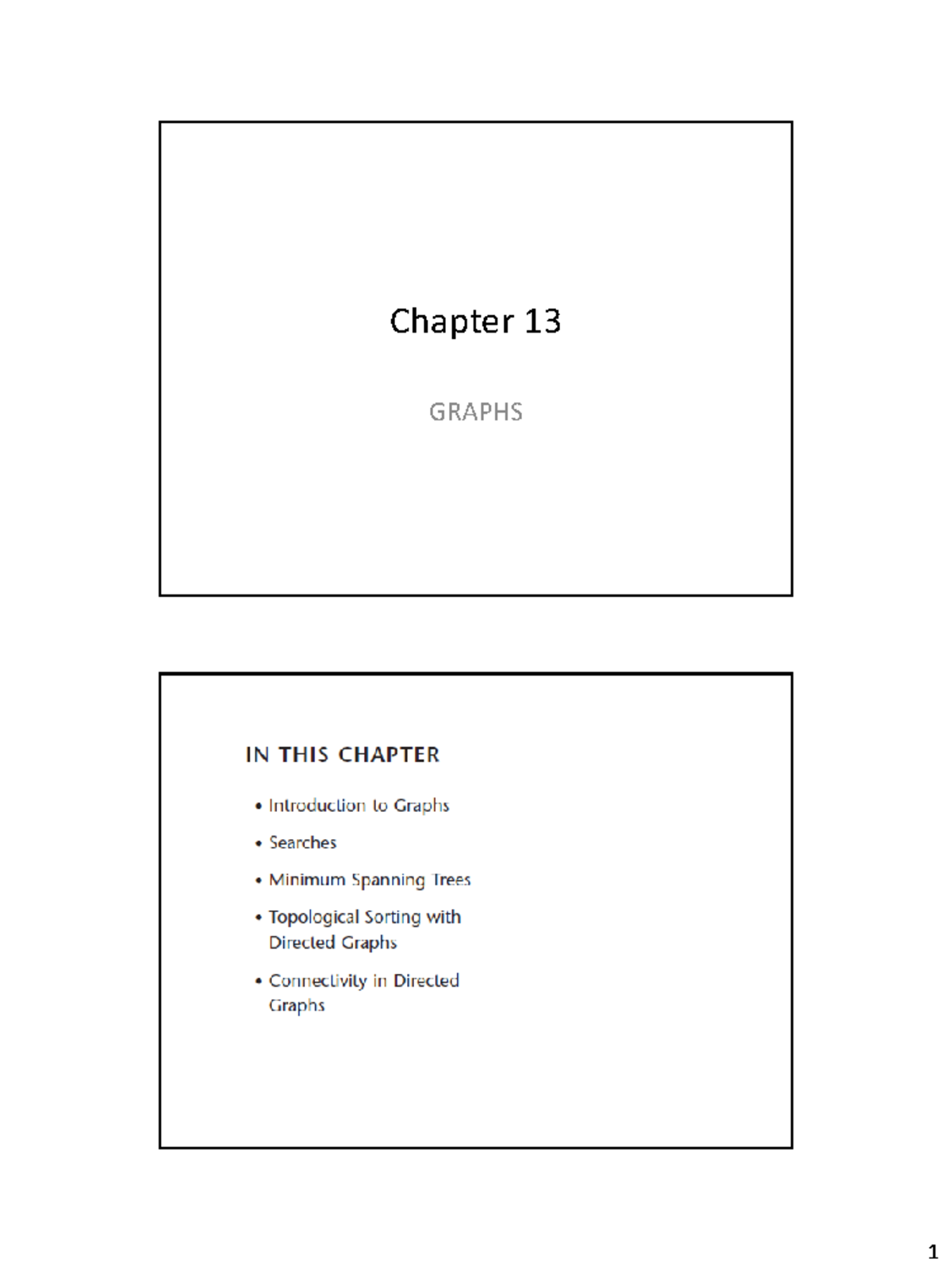Chapter 13 - Lecture - Chapter 13 GRAPHS Graphs Not a general data ...