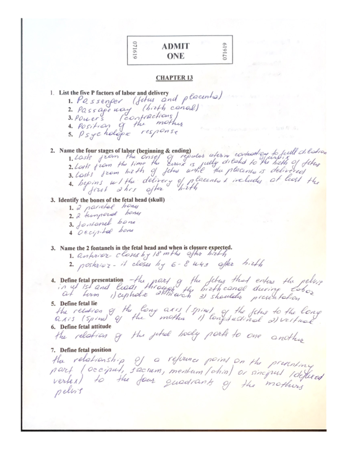 Chapter 13 - Pre- lecture worksheet - Nur208 - Studocu
