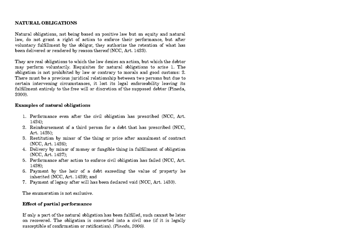 Law on obligations and contracts Chapters-6B- Estoppel - NATURAL ...