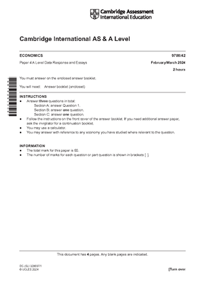 9708 22 qp m24 - Feb/March Economics 9708 qp22 - This document has 4 ...