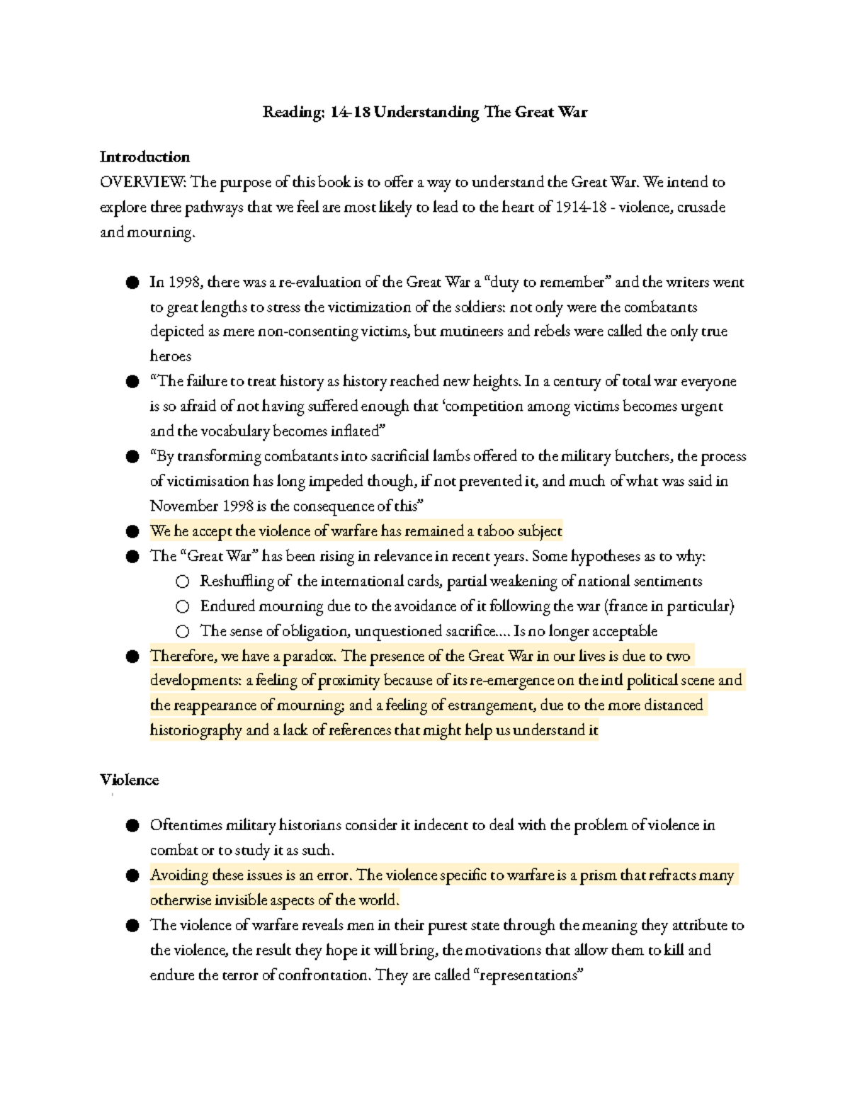 Reading Understanding The Great War - Reading: 14-18 Understanding The ...