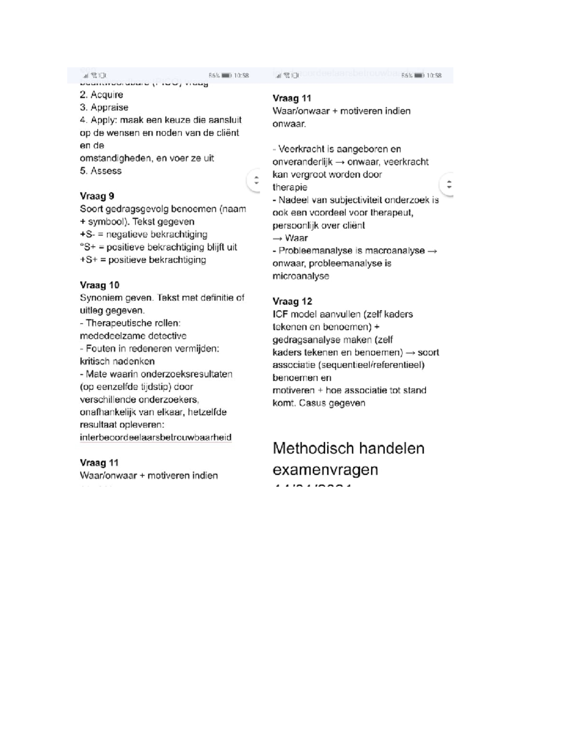 Vragen-methodisch-handelen - methodisch handelen - Studocu