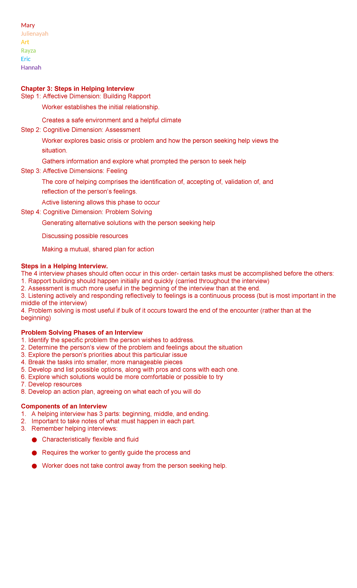 C15 Group 3 Steps in Interviewing - Mary Julienayah Art Rayza Eric ...