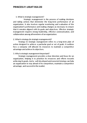 Management Science Notes Reviewer - MANAGEMENT SCIENCE MANAGEMENT ...