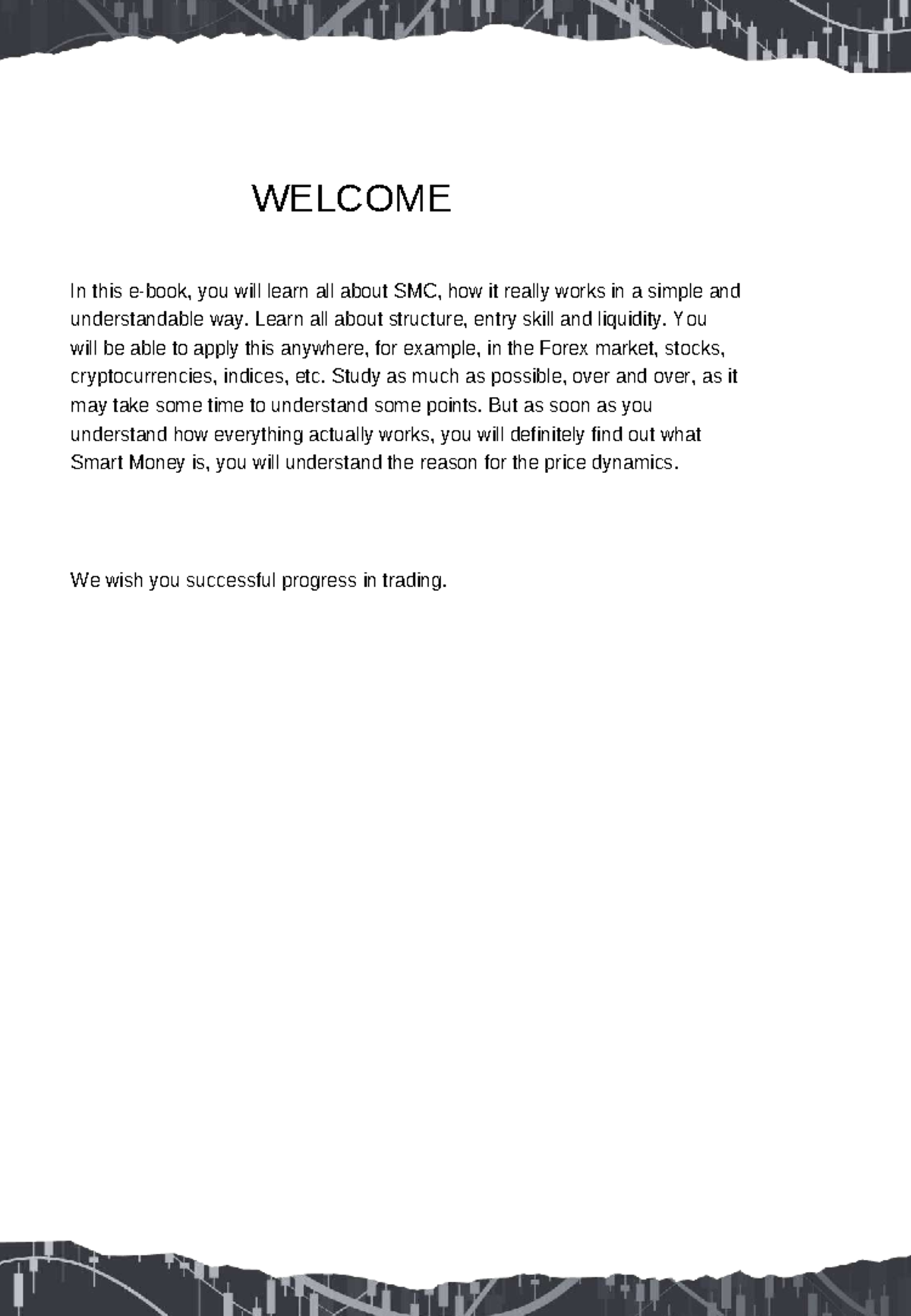 Smart-money-smc - smc - WELCOME In this e-book, you will learn all ...