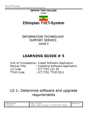 Recording Client Support Requirements - Guide to Training, Teaching and ...