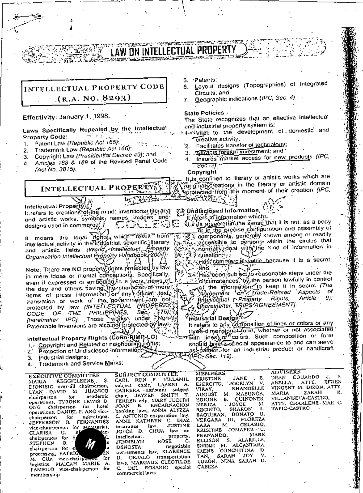 IPL- Reviewer - Corporate Law - Studocu