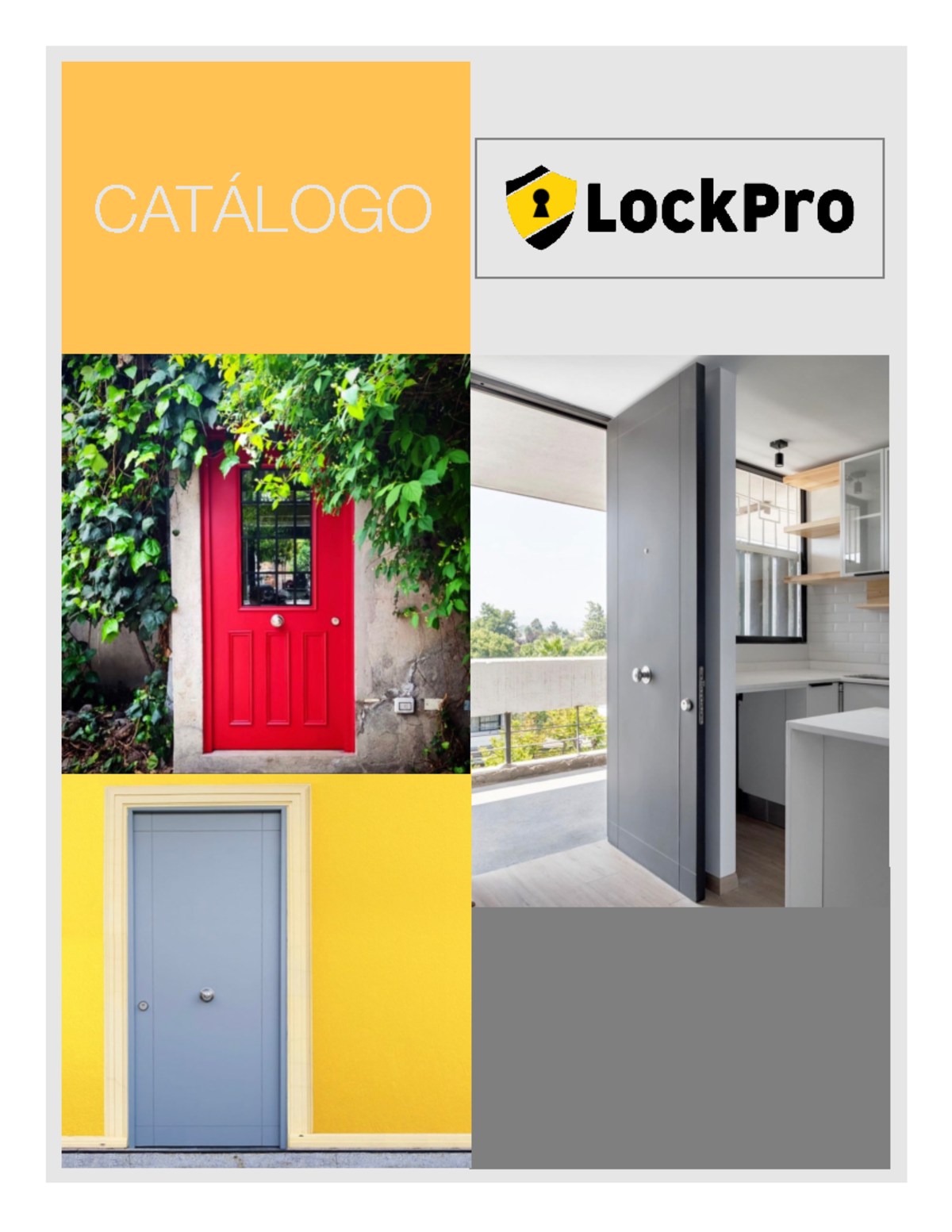 Catálogo Lockpro - Calculo redes de gas - CATÁLOGO Puerta de seguridad lisa pintada con opción ...