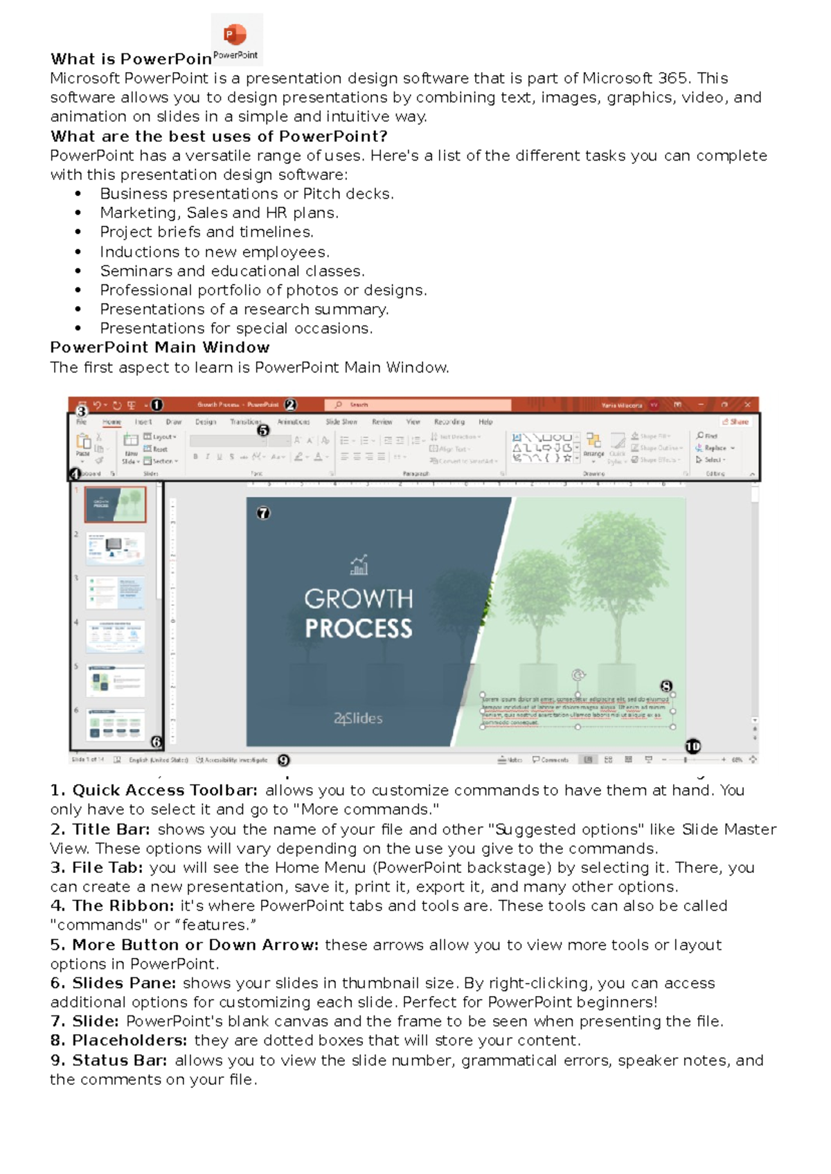 PPT- Basics - What is PowerPoint? Microsoft PowerPoint is a ...