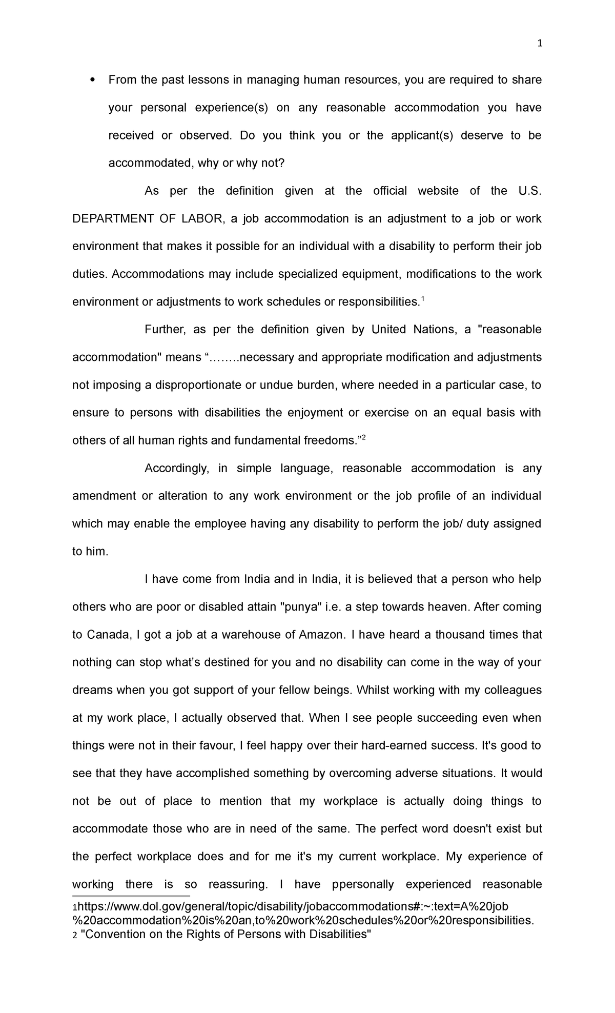 Individual Assignment - From the past lessons in managing human ...