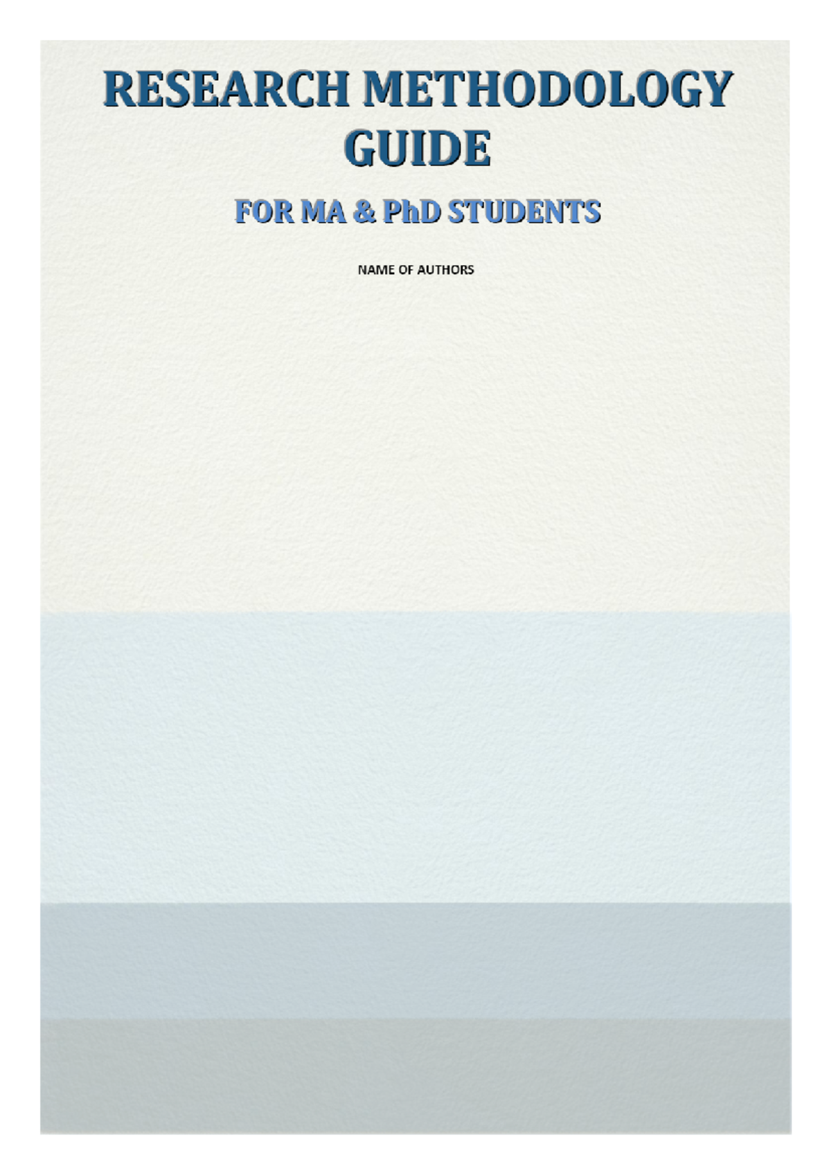 Research-METH-guide - Research-METH-guide - RM-01SOM-Mar - Studocu