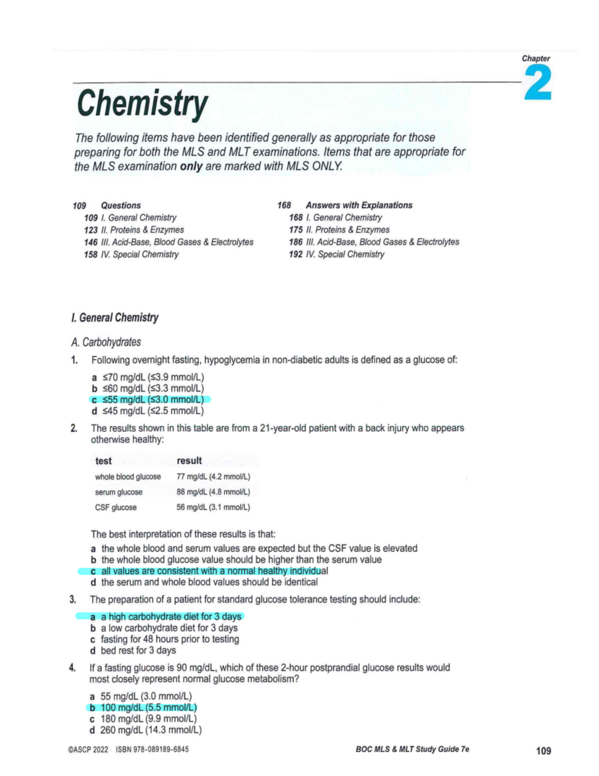 BOC 7 th Chemistry - Medicine - Studocu