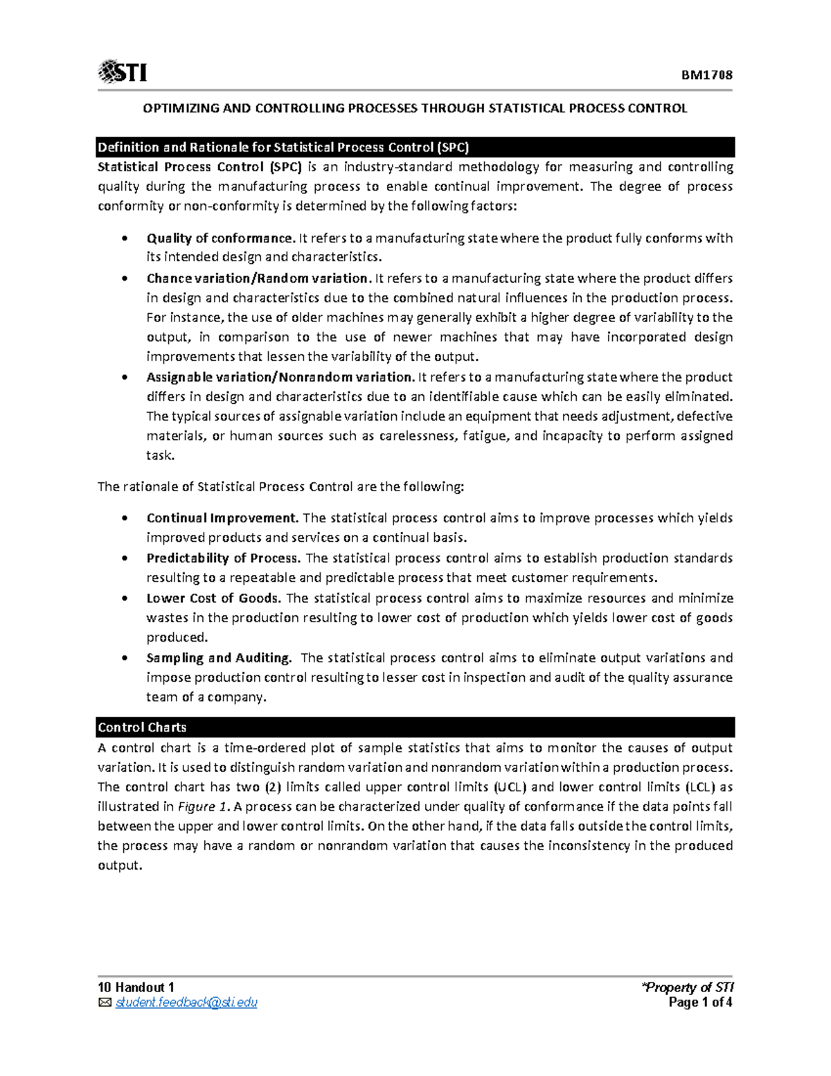 10 Handout 1 - MS. JANE SANCHEZ - 10 Handout 1 *Property of STI ...