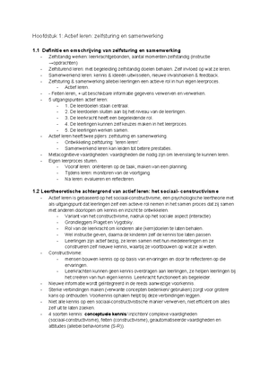 Observatielijst pedagogisch klimaat - In de klas ligt alles netjes en ...
