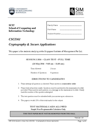 SIM A2 CSCI203 2022S1 v1 Marking Scheme - CSCI203 – Data Structures and ...
