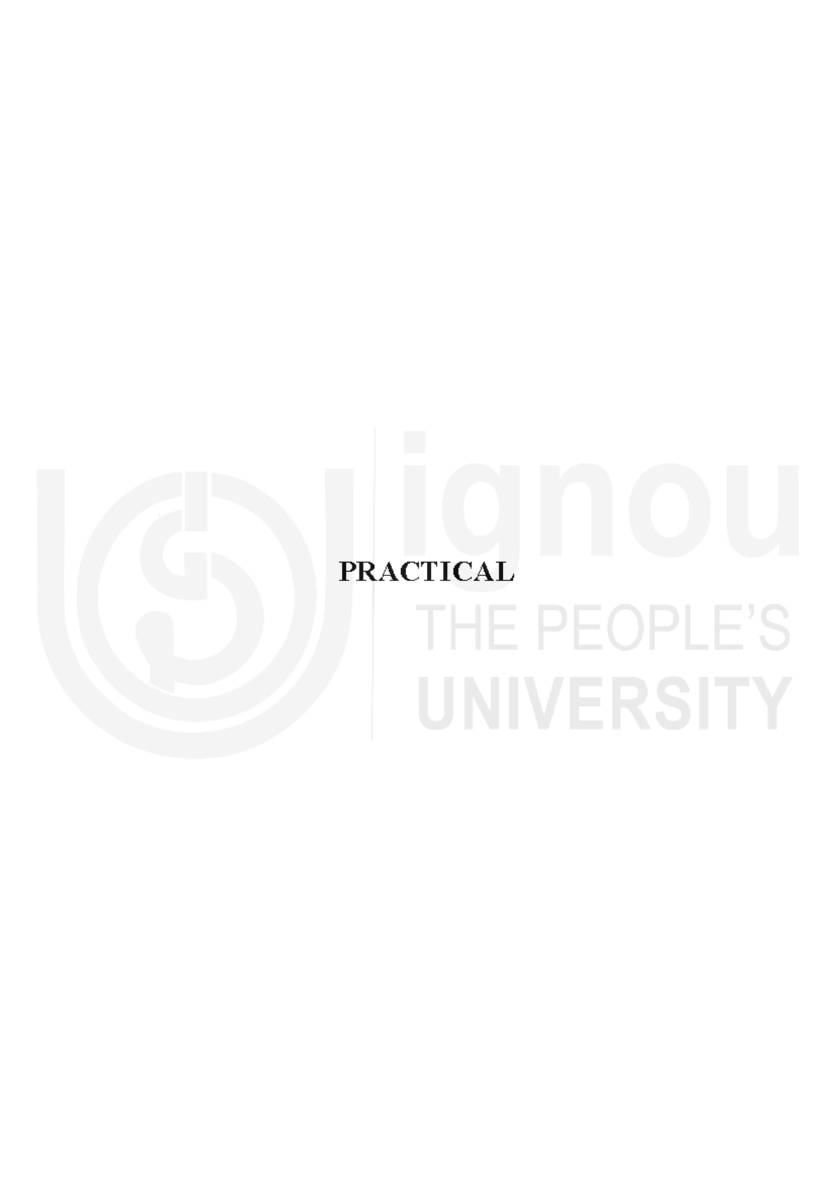 Practical - Anthropology - PRACTICAL Practical Practical For the ...