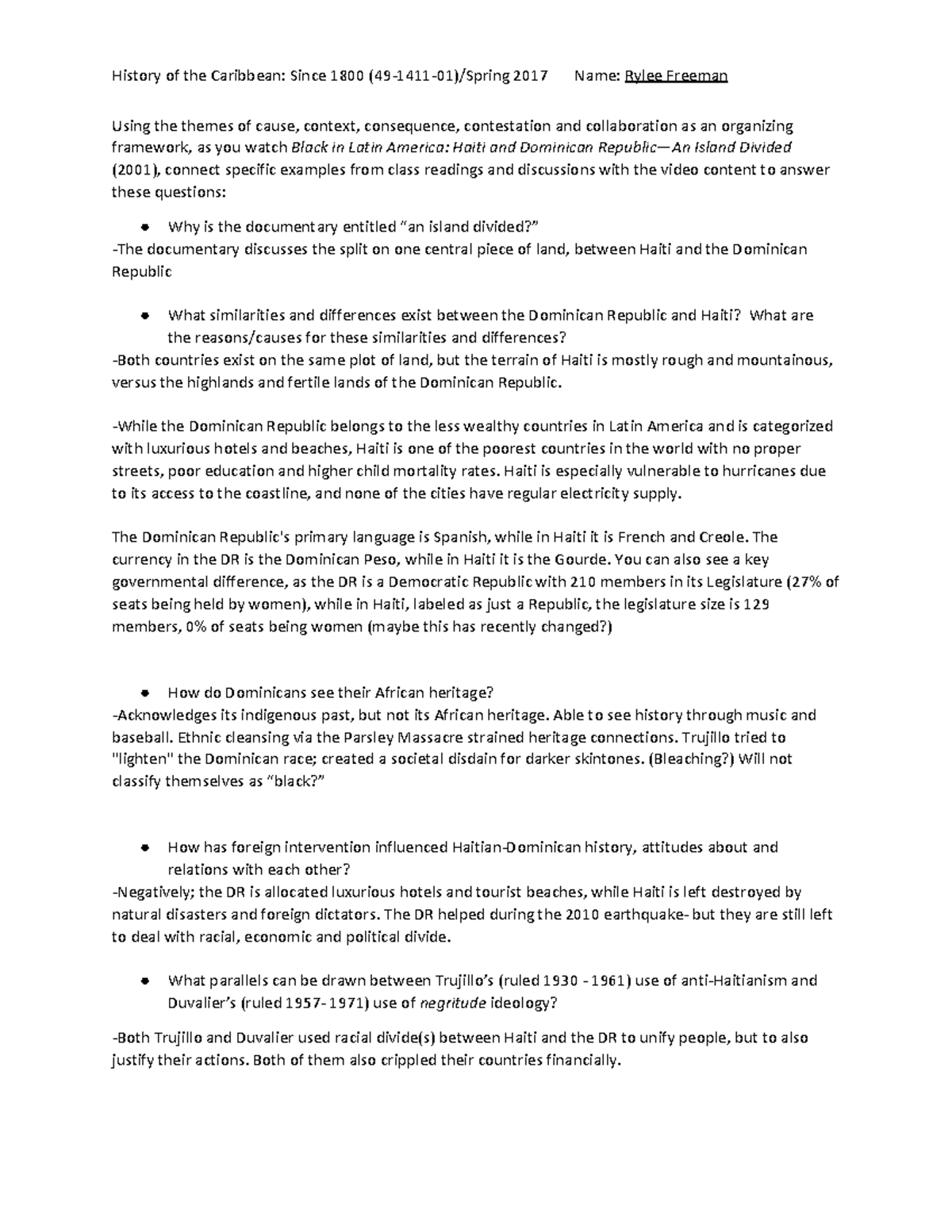 Black in Latin America - Q & A - History of the Caribbean: Since 1800 ...