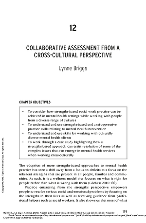 Annotated bib - ASSESSMENT 1. ANNOTATED BIBLIOGRAPHY Annotated ...