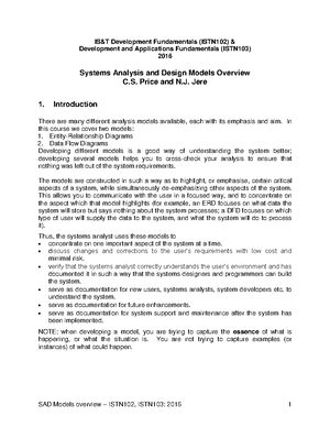 SAD 8 slides - SAD notes - Dr Jere - Systems Analysis and Design ...