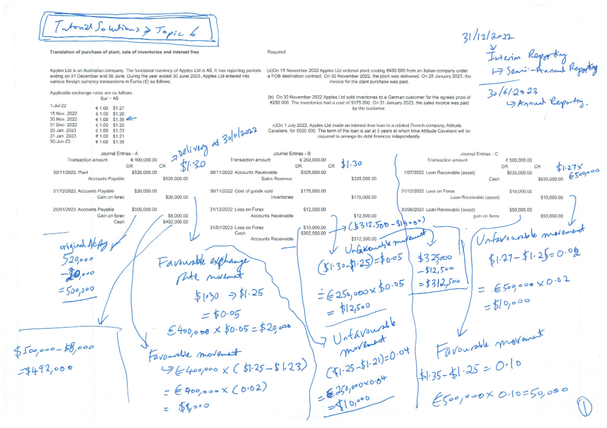 T06 Tutorial Solution with handwritten notes from Victoria - LAWS2007 ...