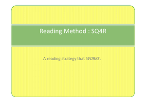 Reading Strategy-previewing - Reading Strategies, Part 1 From Test ...