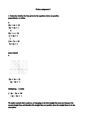 MATH 1201 Unit 1 Written Assignment - 4 6 University of the people Math ...