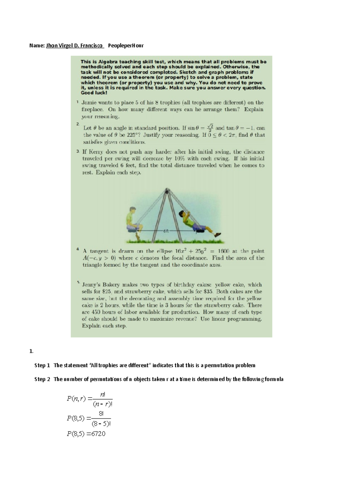 Photomath - This is a practice materials containing Algebra problems ...