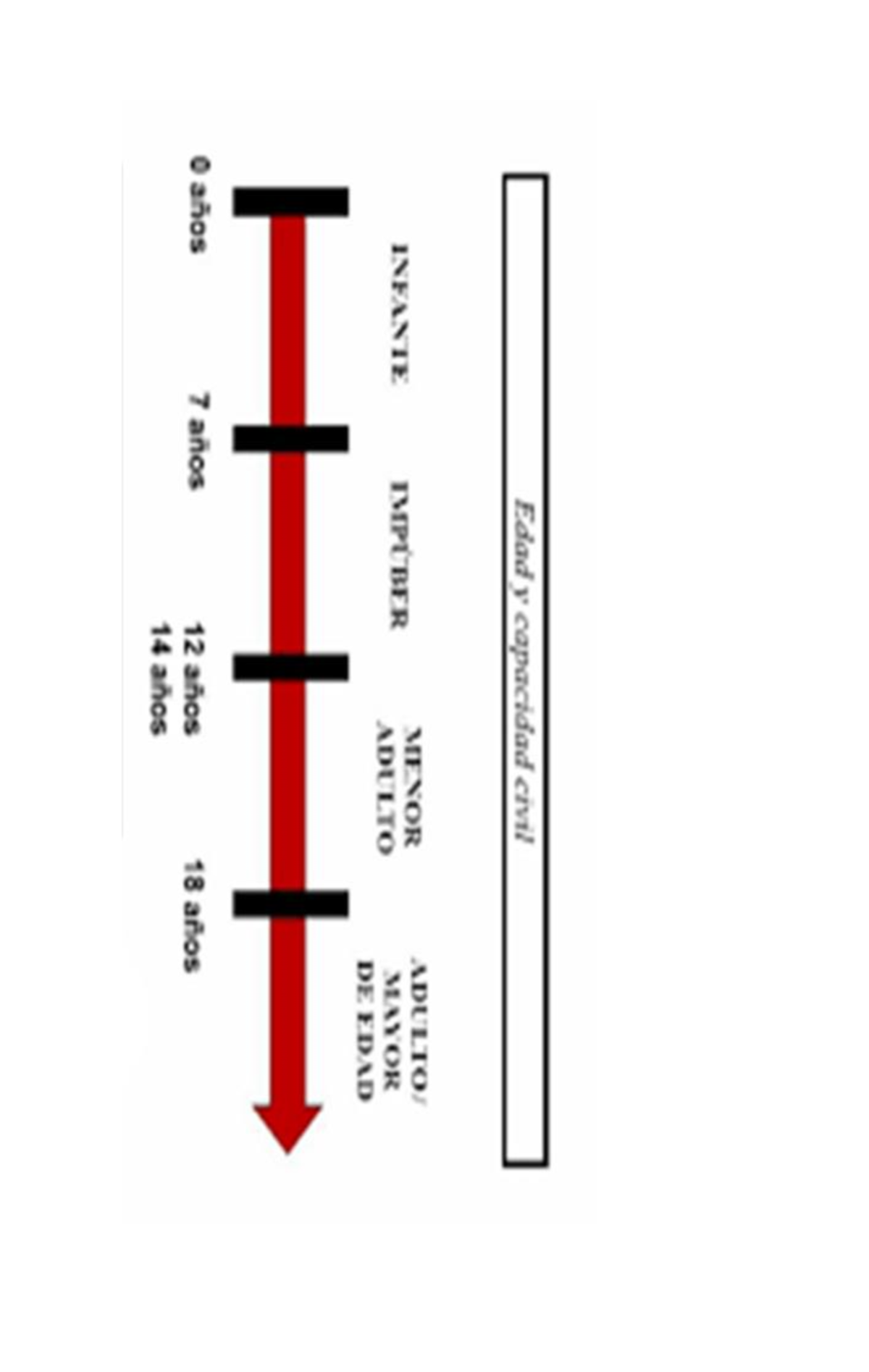 Rango de edad segun el codigo civil - Derecho Romano - Studocu