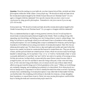 Responding to the poor assignment example - 1 Responding to the Poor ...