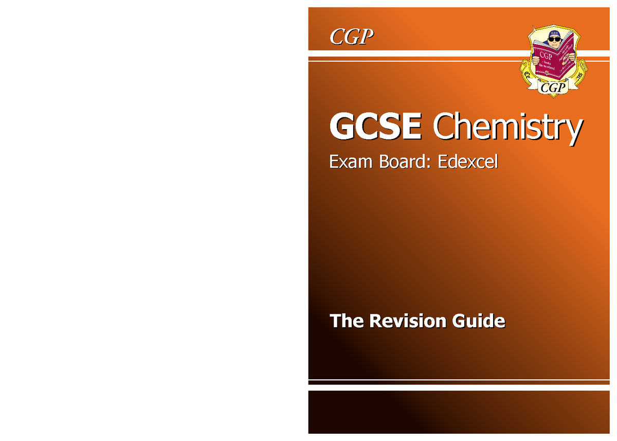 GCSE Chemistry Edexcel Revision Guide - CGP GCSE Chemistry Exam Board ...