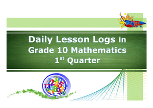 Mathematics-MELCs - MELCS IN MATHEMATICS - Grade Level: Grade 1 Subject ...