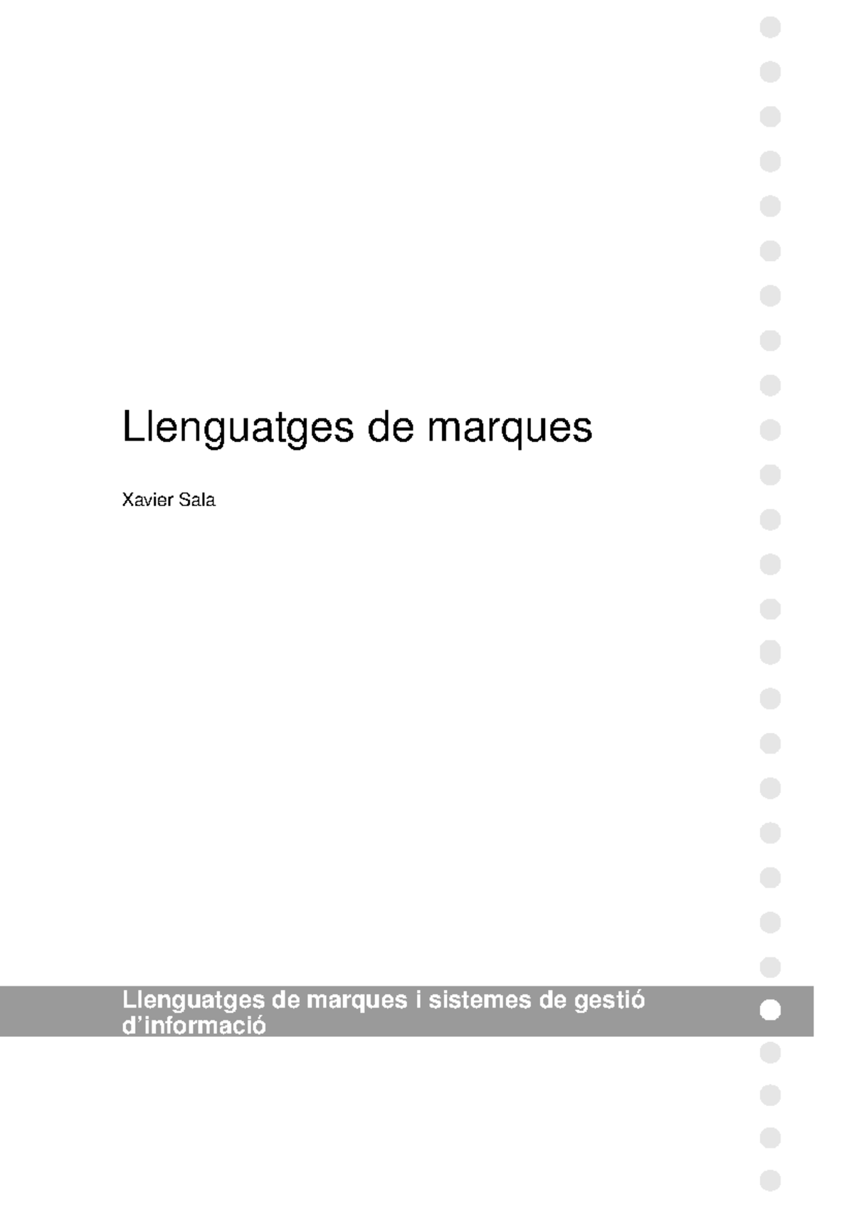 U1 Lenguaje DE Marcas - Material Practic - Llenguatges de marques ...