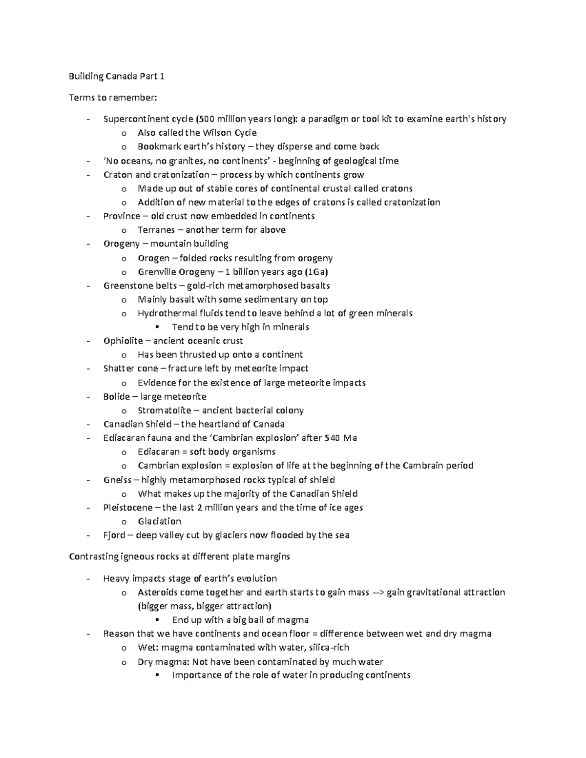 Building Canada Part 1 - EESA Building Canada Part 1 - ES274 - WLU ...