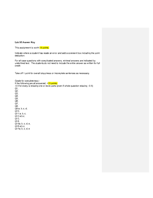 Lab 4 Pre-lab - Lab Pre-Lab 4 Example - Pre-Lab 4: Enzyme Kinetics and ...