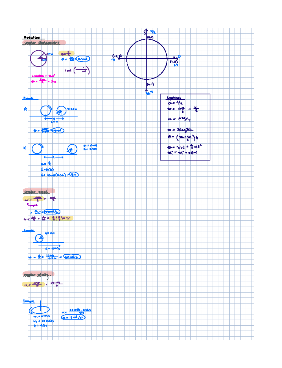 Chapter 7-Notes - Instructor: Scott Boman PHYSICS 1180 - otation ...