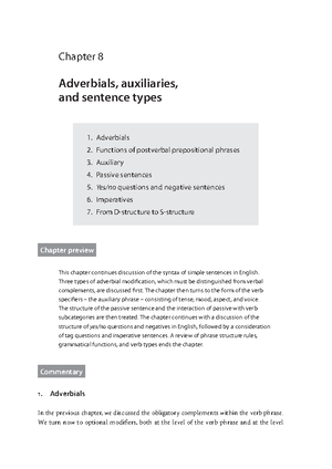 Internal Structure of Words (1) - Chapter 4 The internal structure of ...