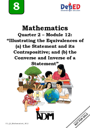 Summative Exam in Grade 10 Math Quarter 2 - Republic of the Philippines ...