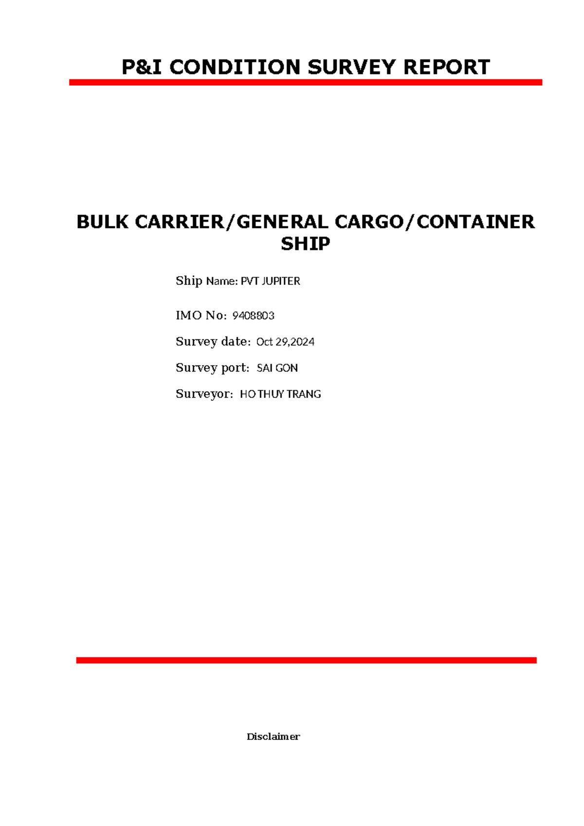 4A. Bulk Carrier - General Cargo - Container-English (1) (Repaired) - P ...