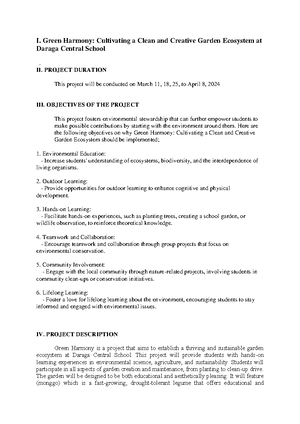 college of nursing immersion proposal - Republic of the Philippines ...