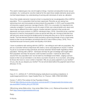 Week 7 Developmental paper - CEFS 502 PAPER: DEVELOPMENTAL ANALYSIS ...