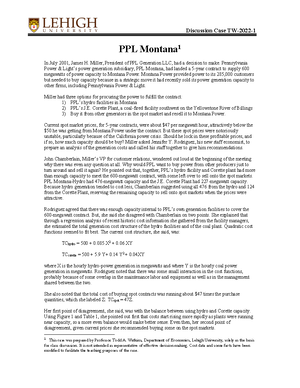 Eco 333 Westelle Case Assignment 2024s - Westelle Case Memo Assignment ...
