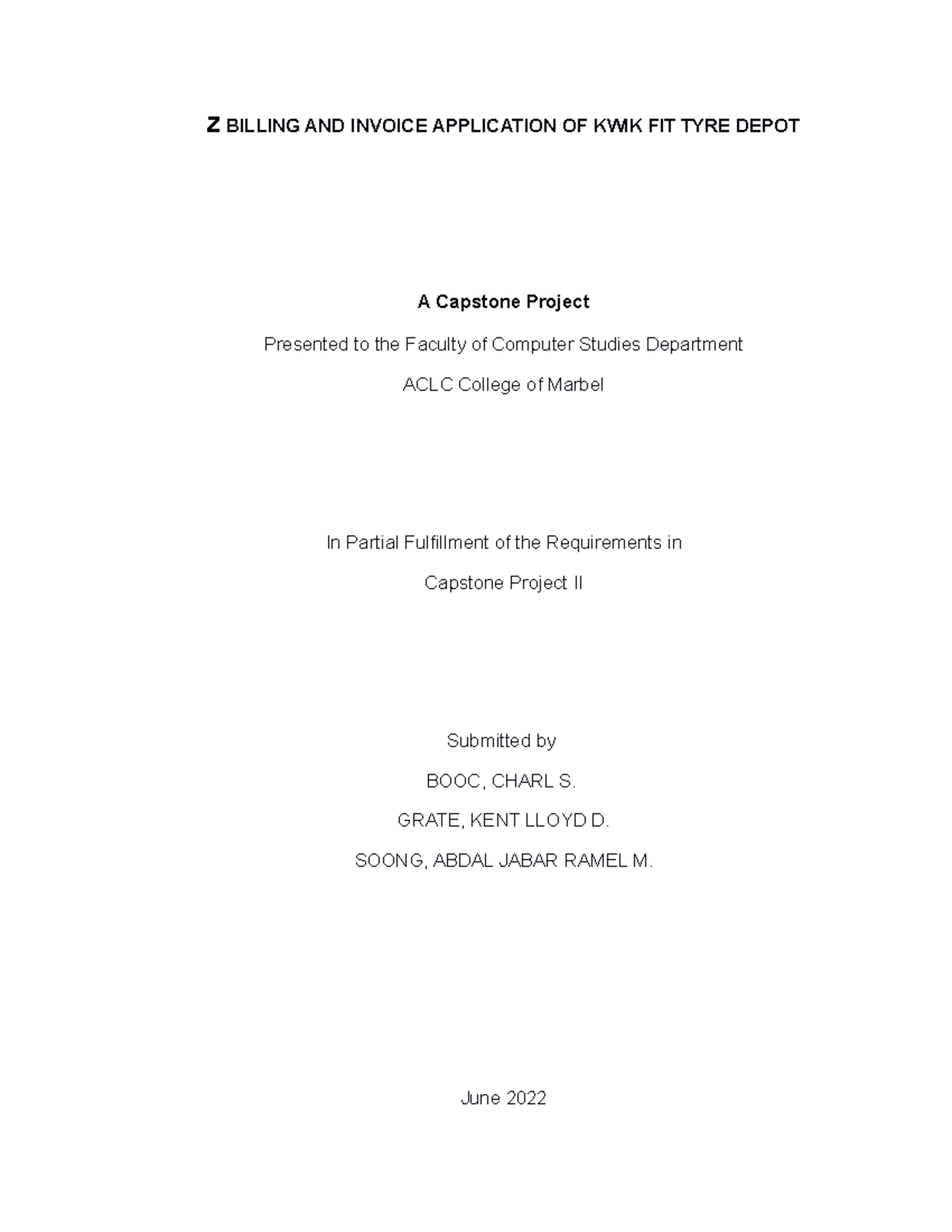 Reviewed- Ebilling-AND- Inventory- System-2 - Z BILLING AND INVOICE ...