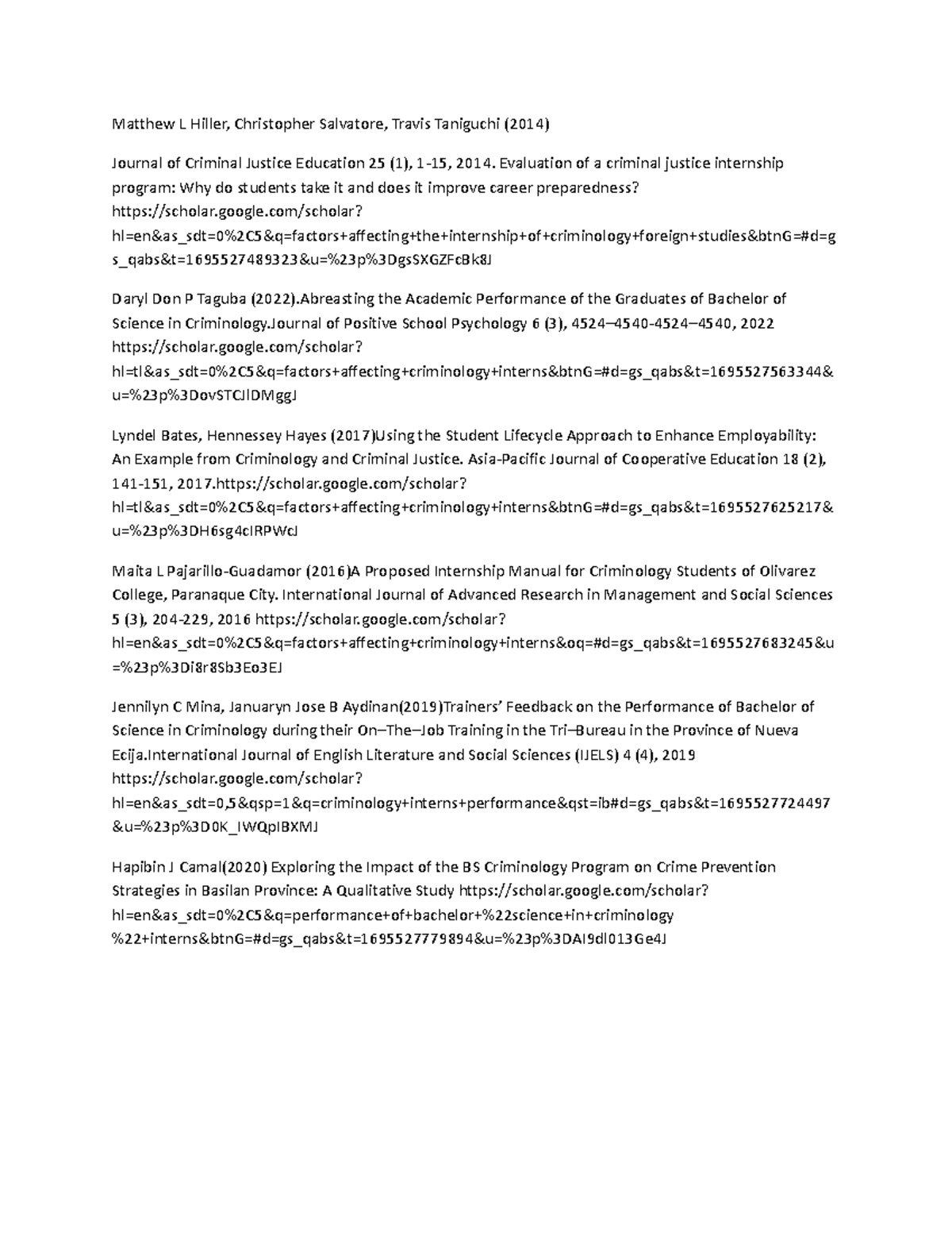 References pasagad-WPS Office - Matthew L Hiller, Christopher Salvatore ...