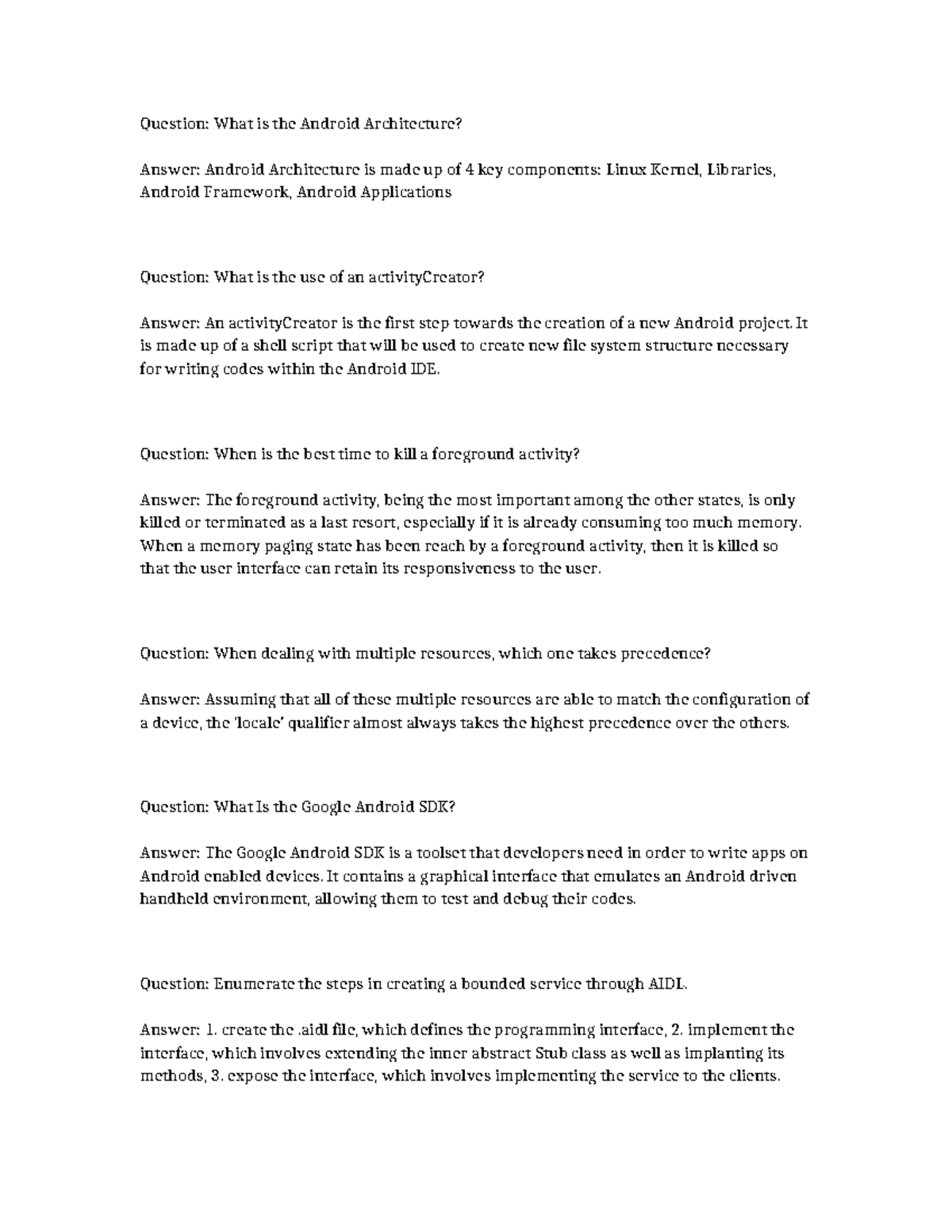 Predisguising fettler clench-built - Question: What is the Android ...