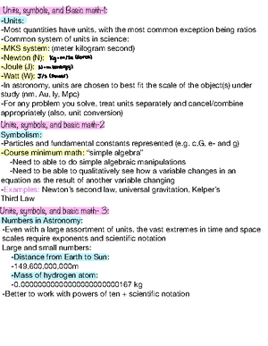 Elem Astr Ch 1 - Lecture notes Chapter 1 Book Notes - Elementary ...