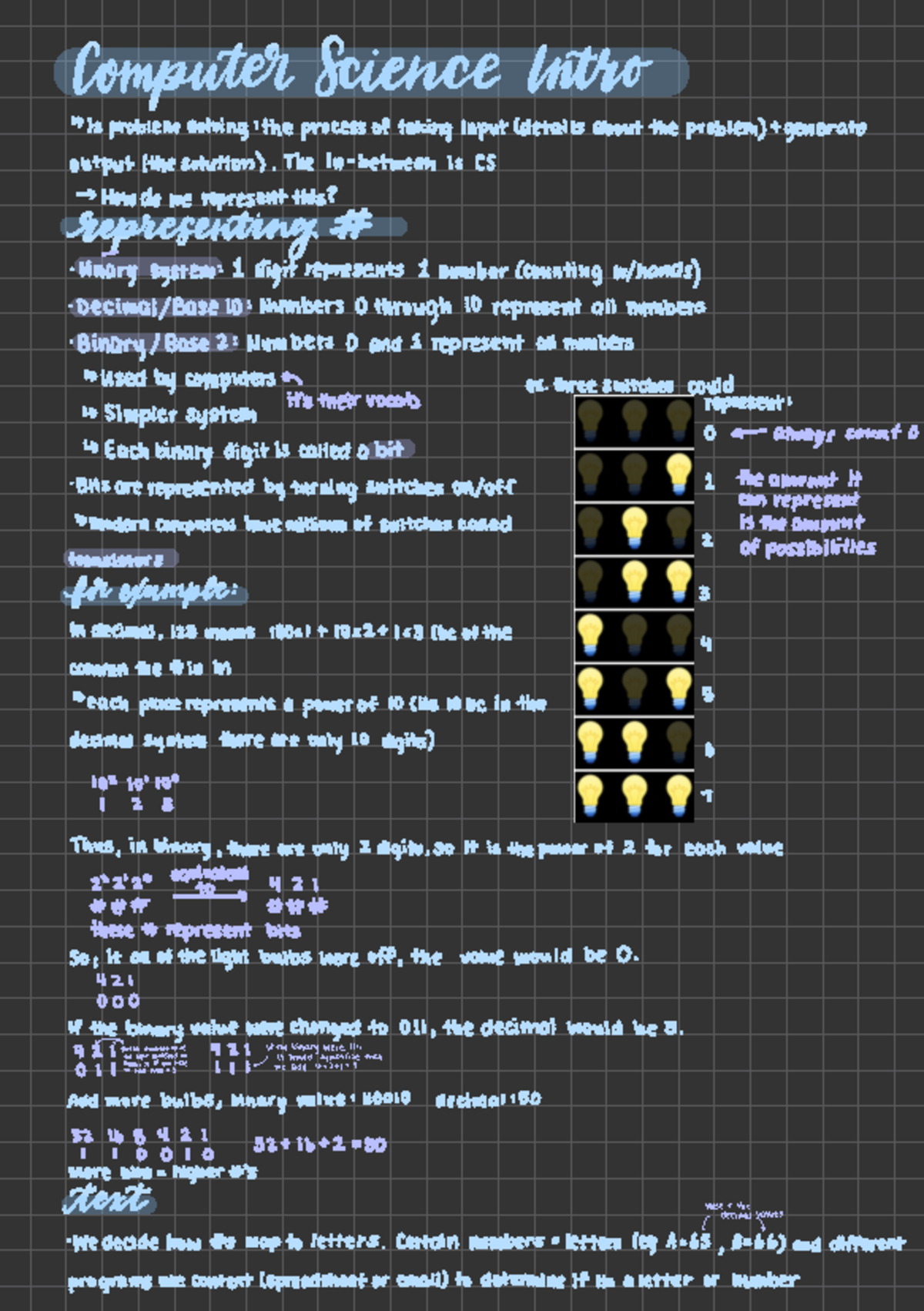 CS50x - notes for class - Computer science tattoo is problem solving ...