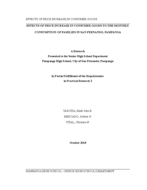 PR1 Chapter 1- Experiences OF Grade 11 Learners IN A NEW Normal ...