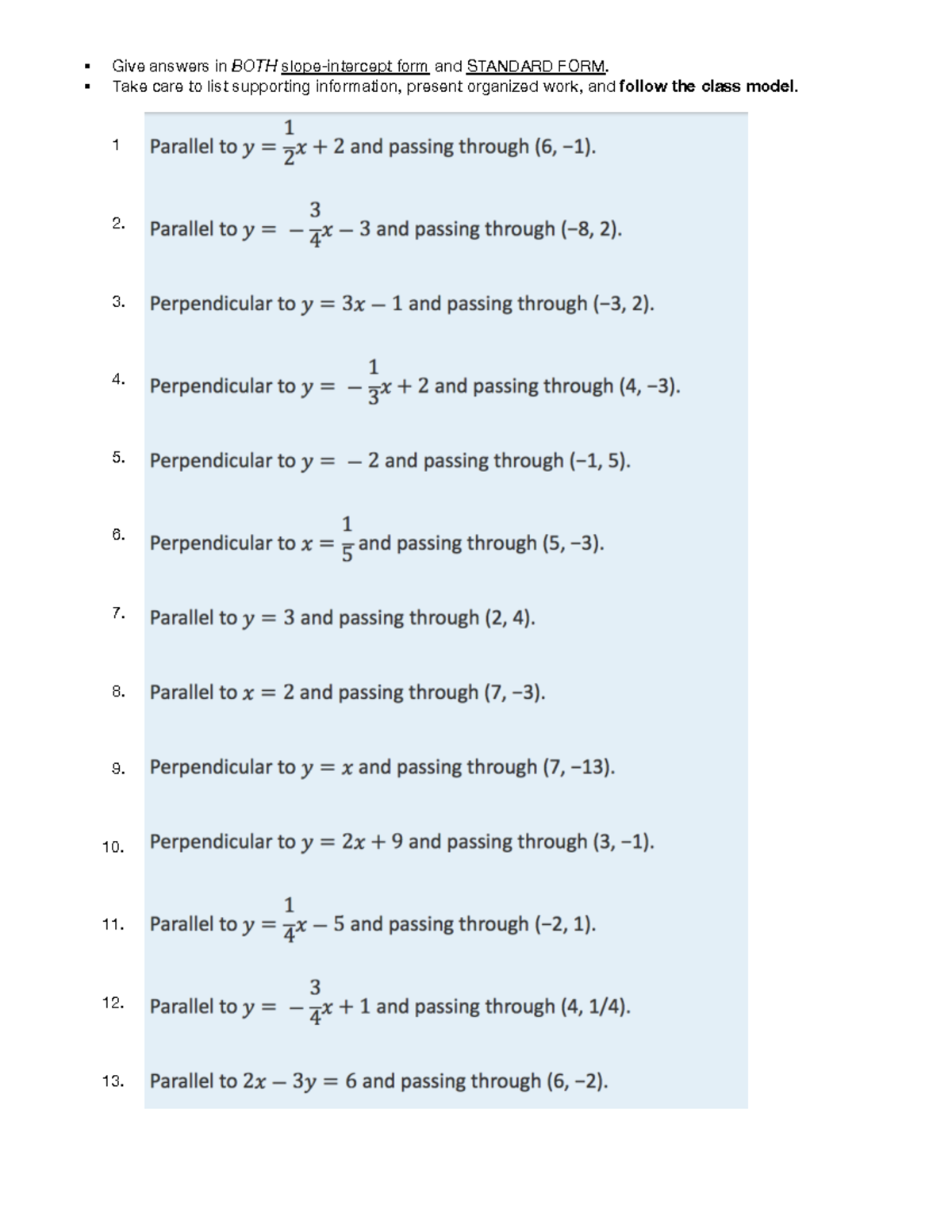 Parper lines - kgyktykty - VES 70 - § Give answers in BOTH slope ...